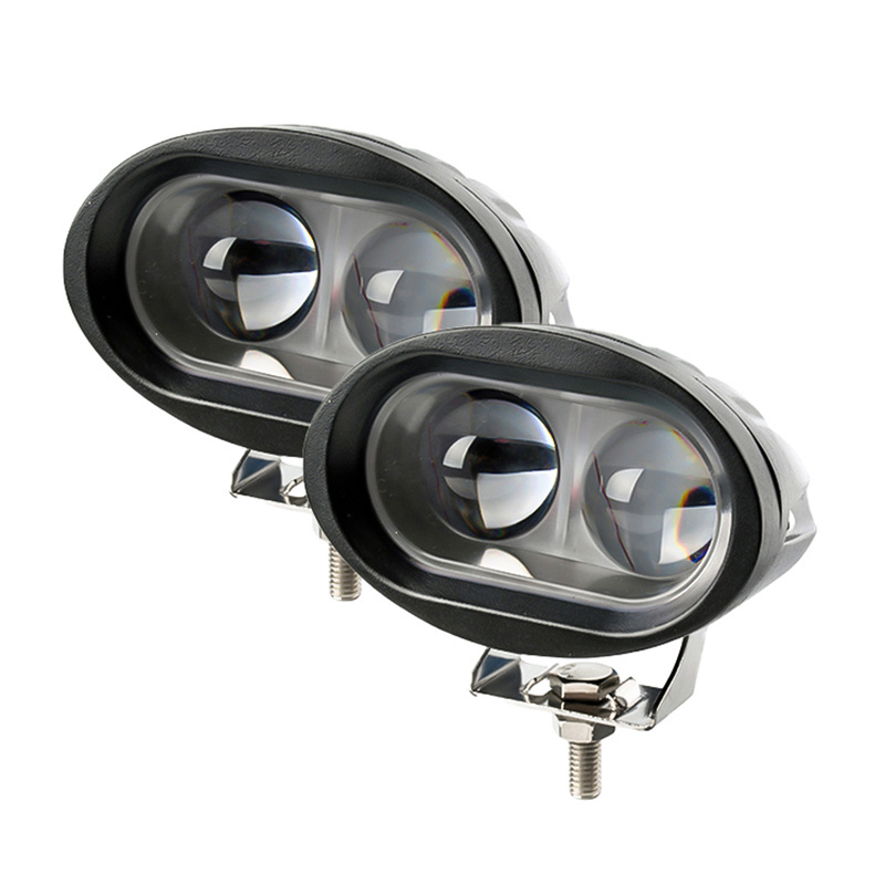 20W Forklift Blue LED Safety Spotlight Light with 48V 80V DC - Red ...