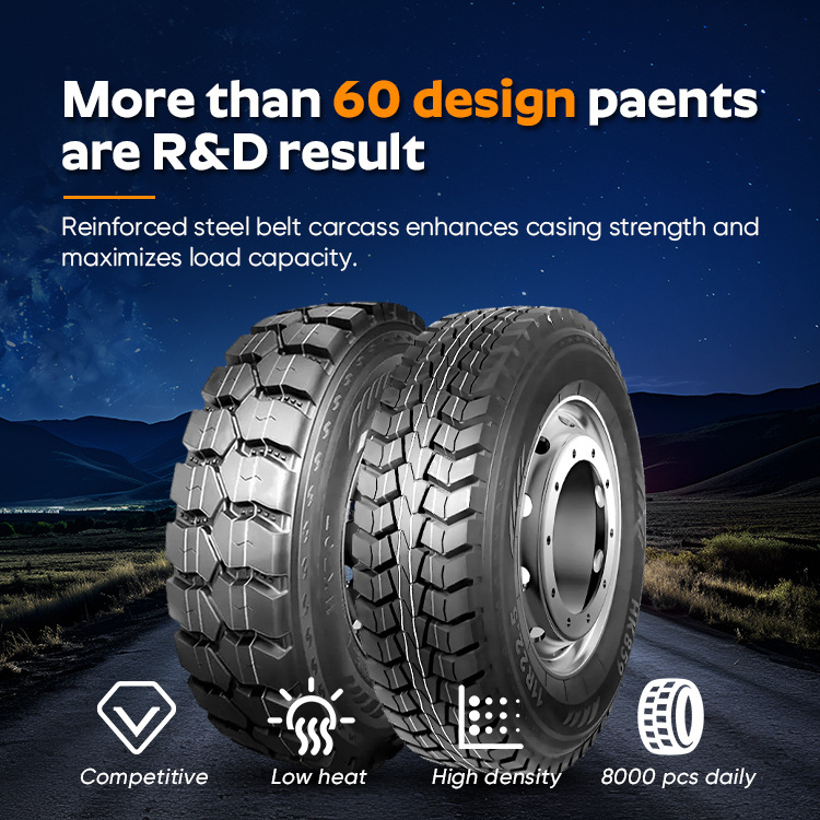 Hotsale MARVEMAX brand all steel radial Truck Tyre 11.00R20 12.00R20 heavy truck tyres ...