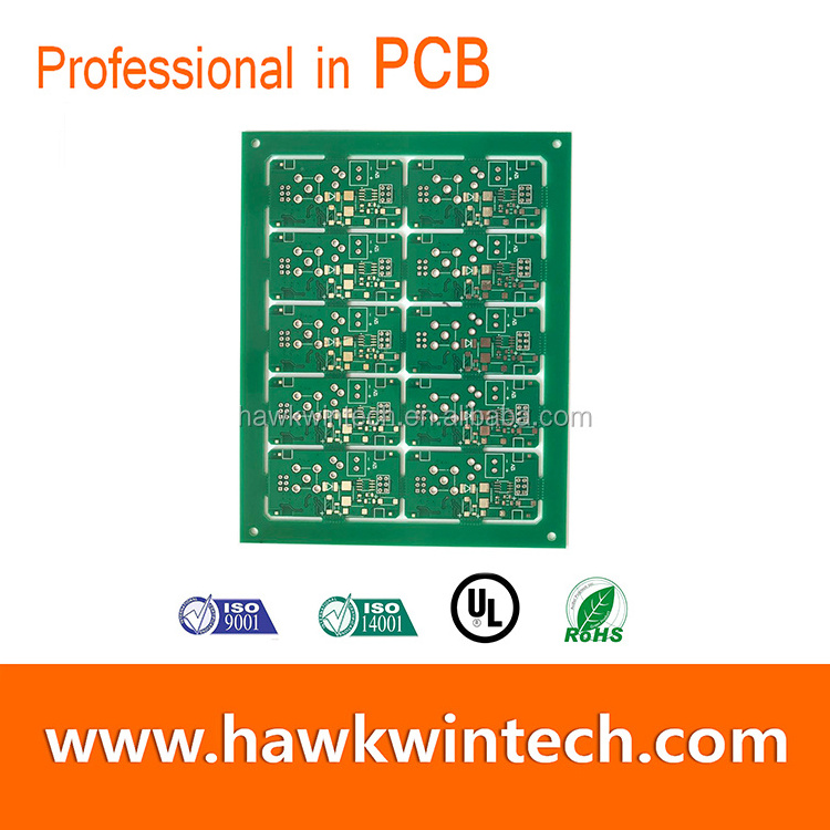 4 layer Lead free HAL power amplifier circuit board multilayer pcb ...
