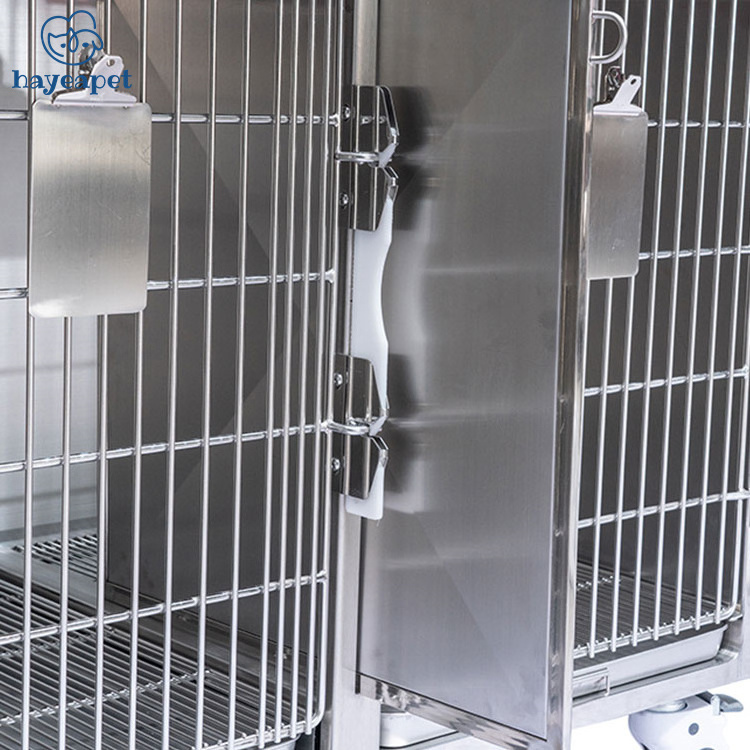 Veterinary cage heating heated dog ICU infrared oxygen chamber cage for ...