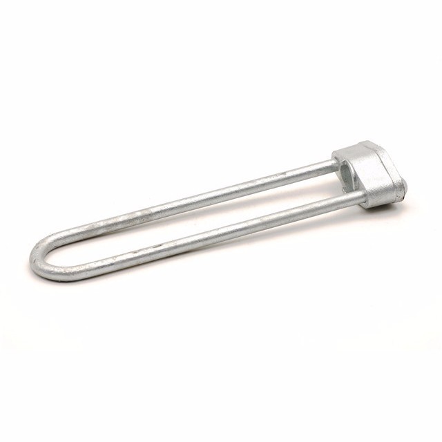 M16 M20 M25 Hot Dip Galvanized Stay Rod complete with stay base plate ...