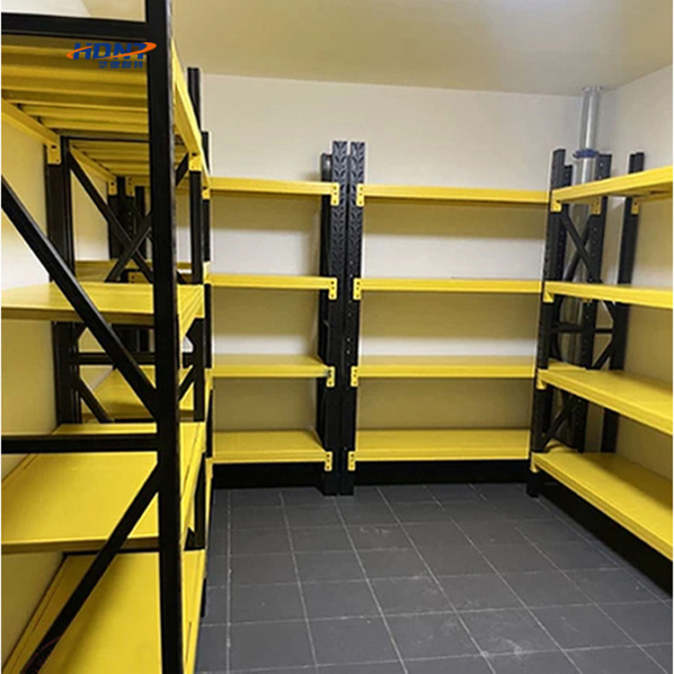 Medium Duty Steel Metal Shelving Rack Corrosion Protection Stacking ...