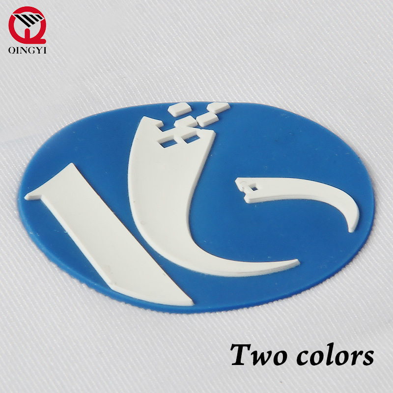 Custom 3D Raised Effect Brand Logo 3D Rubber Silicone Heat Transfer ...