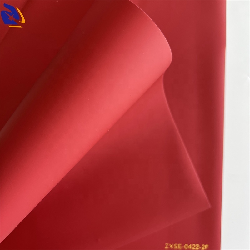 Solid Colors Super Matte Skin Touch Velvet Lamination PVC Film for ...