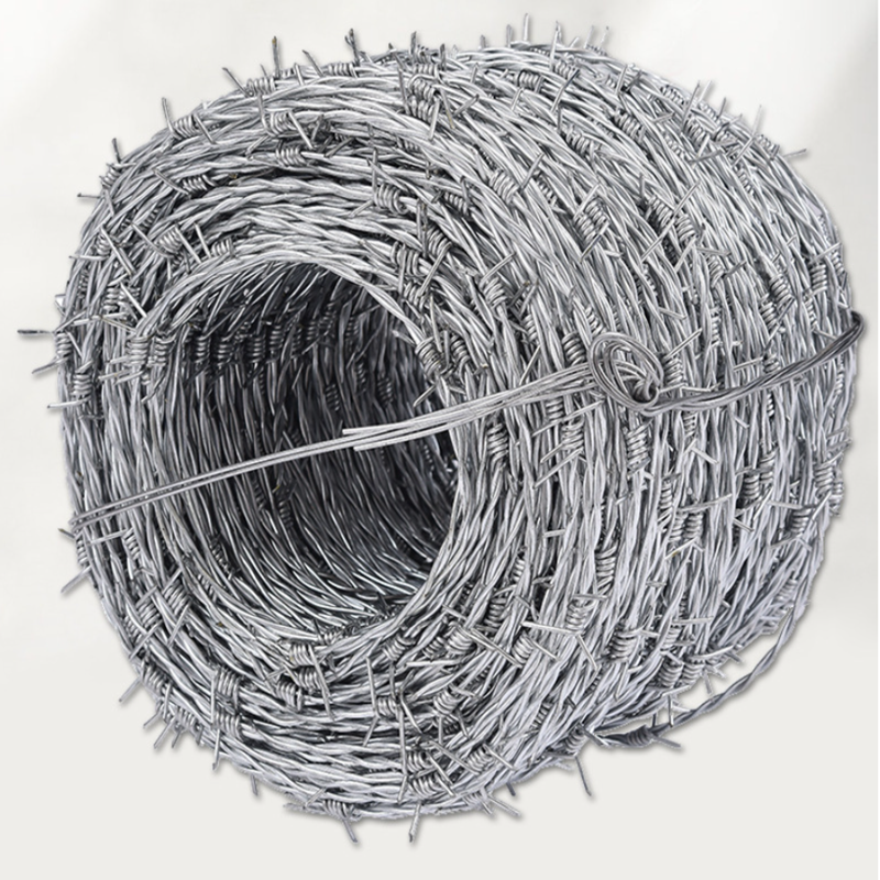 1,320 ft. 4-Point High Tensile Galvanized Steel Barbed Wire for fencing ...