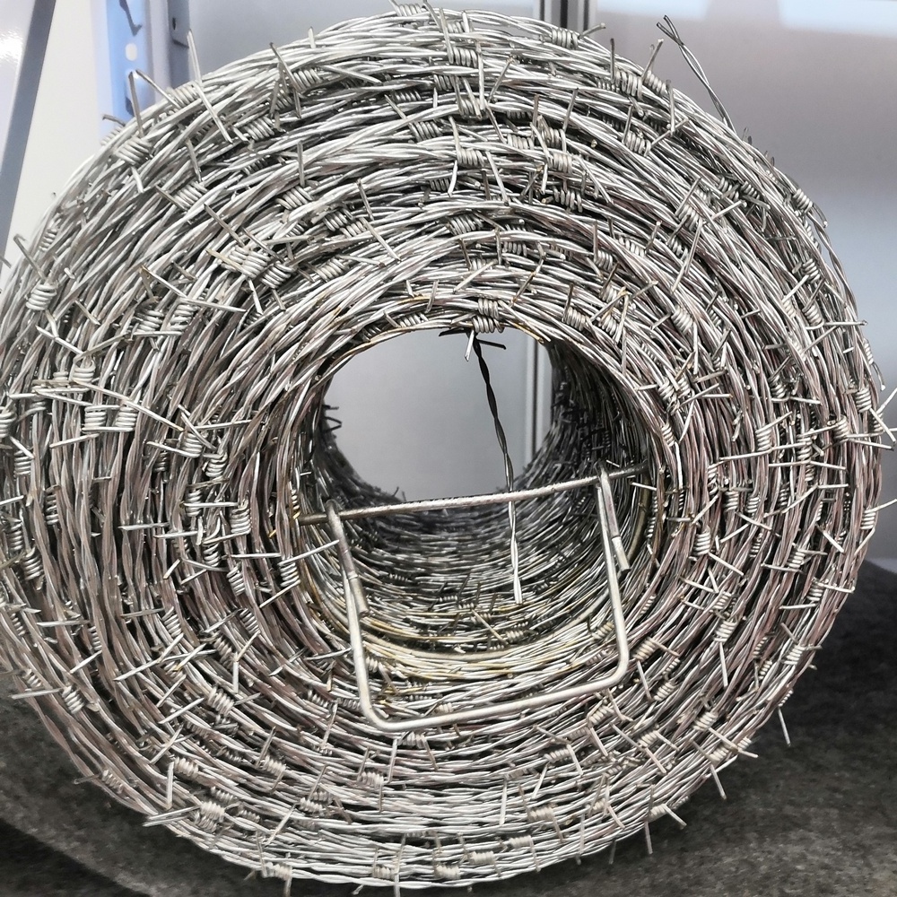 1,320 ft. 4-Point High Tensile Galvanized Steel Barbed Wire for fencing ...