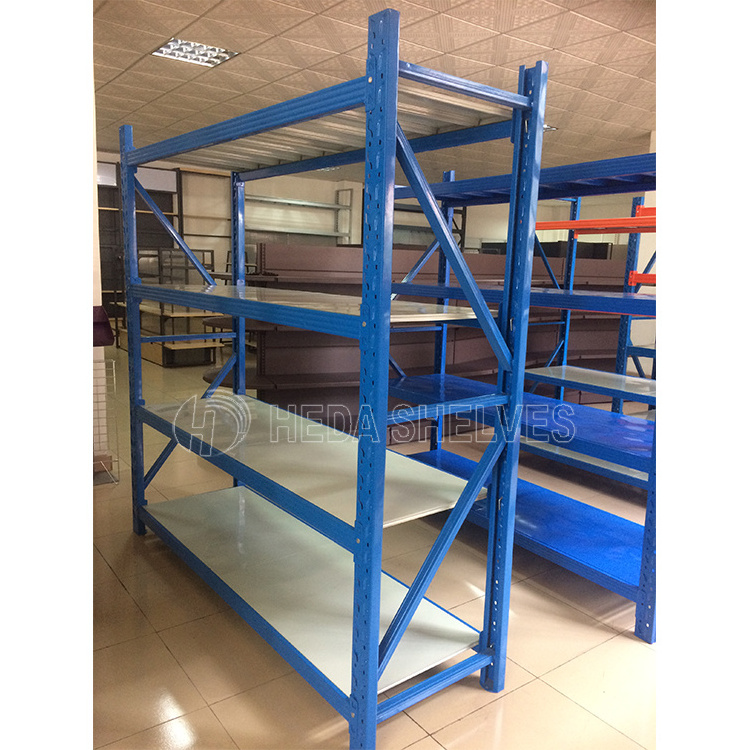 Heda Heavy duty industrial warehouse Storage rack shelf steel Racking ...