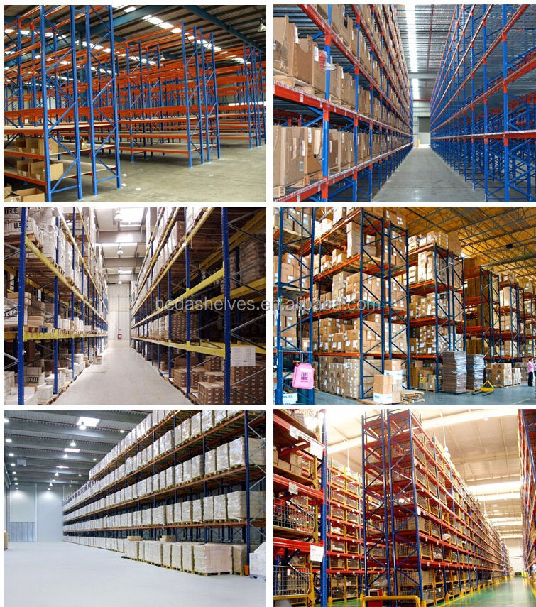6 Tier Warehouse Shelving Racking Unit / Storage Racks / Heavy Duty ...