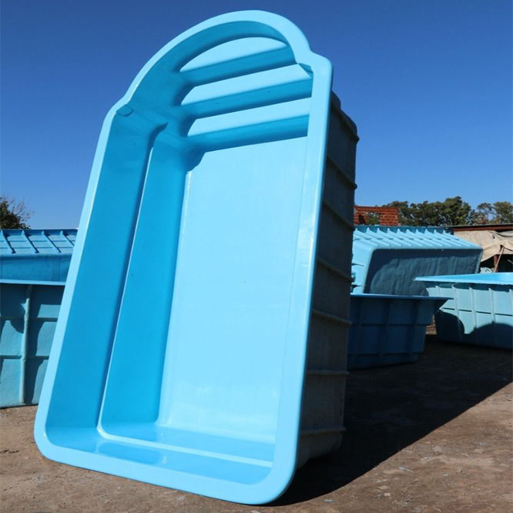 Outdoor garden Fiberglass swimming pool Fiberglass swimming pool Shell ...