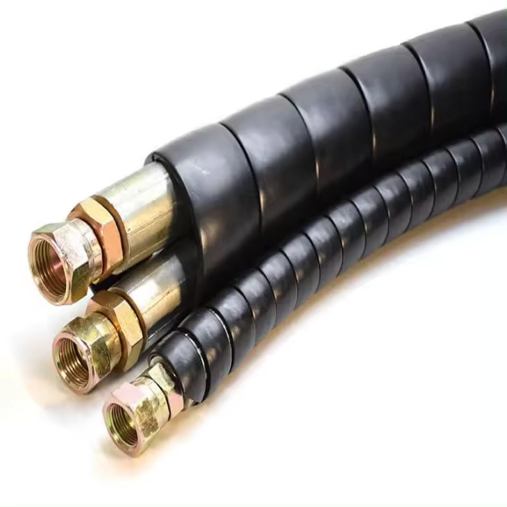 Various sizes Hydraulic Hose Spiral Sheath /Protective cable Spiral ...