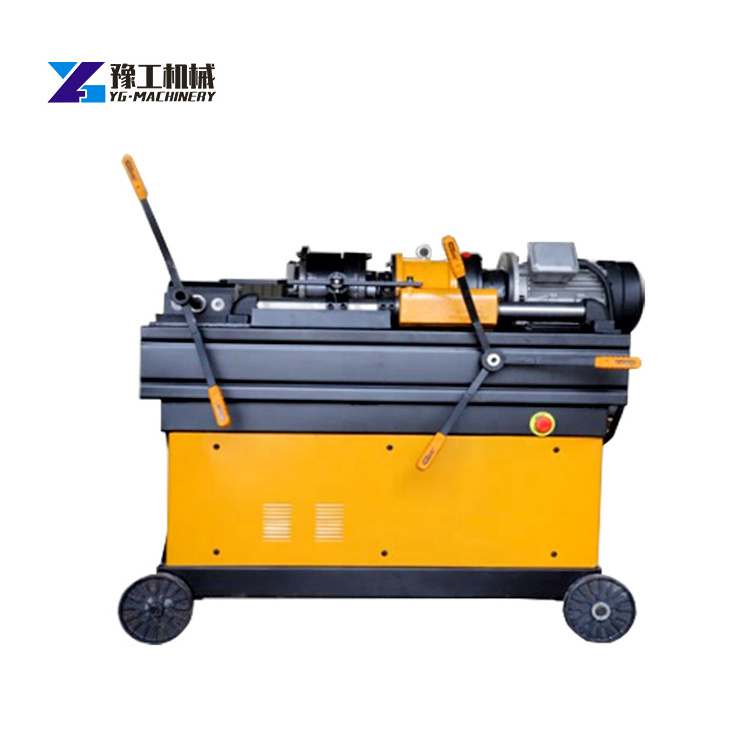 Steel Bar Thread Rolling Machine Portable Rebar Threading Machine ...