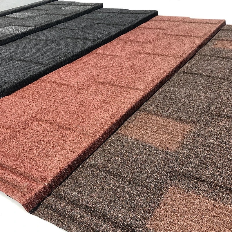 5 Years Warranty BIPV Solar Roof Tiles Stone Coated Metal Roof Shingles ...