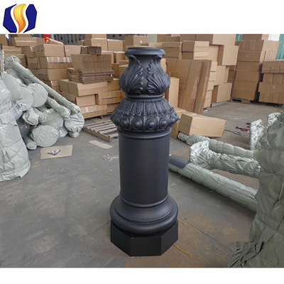 Cast Iron Street Light Bases Light Globe Green Cast Iron Base Street