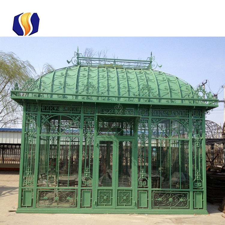 Antique Style Steel Structure Garden Greenhouse | Bestsuppliers.com