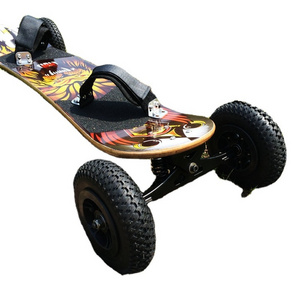 Big Wheel Downhill Off Road longboard All Terrain Skateboard Cross ...