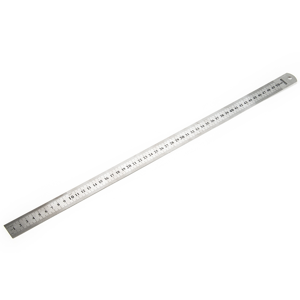 50 cm long metal measurement architect scale stainless steel ruler ...