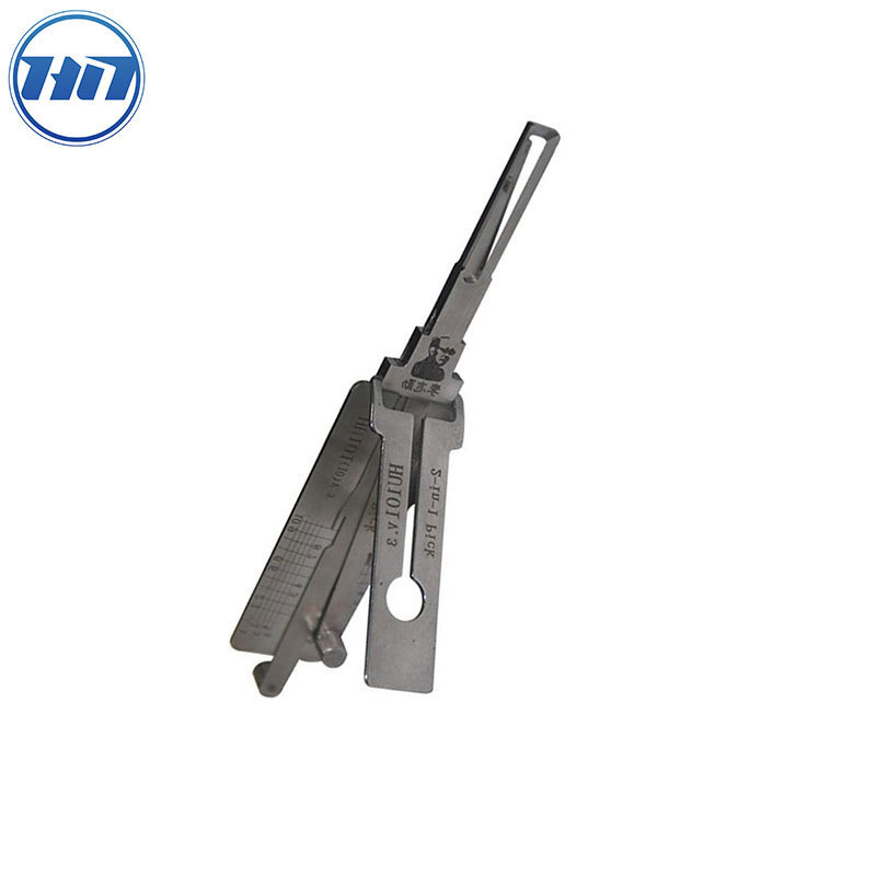 Lishi HU101 2 in 1 Car Door Lock Pick and Decoder Unlock FORD Lock Pick ...
