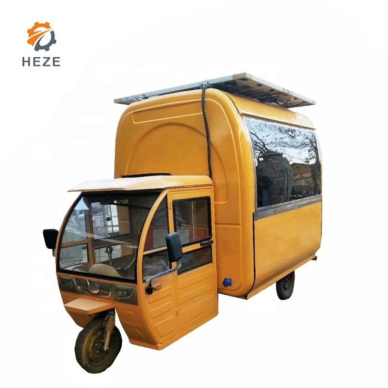 Gas/electric Mobile Fast Food Vending Ice Cream Fried Trailer/cart ...