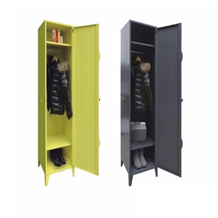 metal clothes storage cabinet steel clothes locker wardrobe bedroom ...