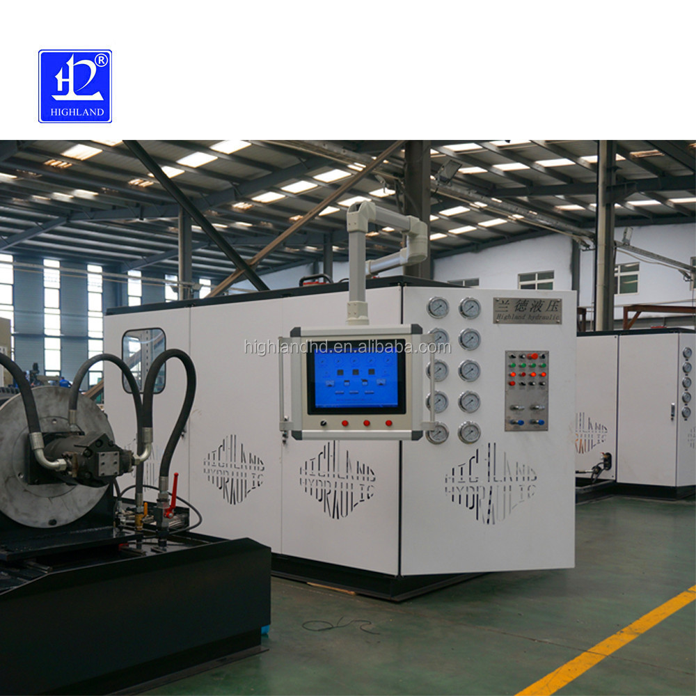 Complete test equipment hydraulic test bench high speed response ...