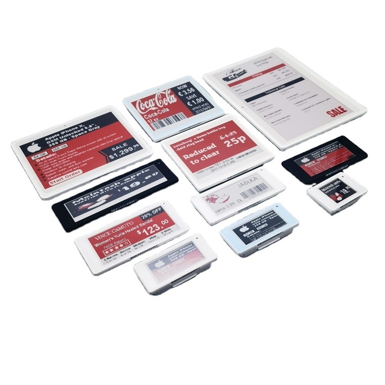 Supermarket display 2.4GHz pricer E-tags electronic price labelling ...