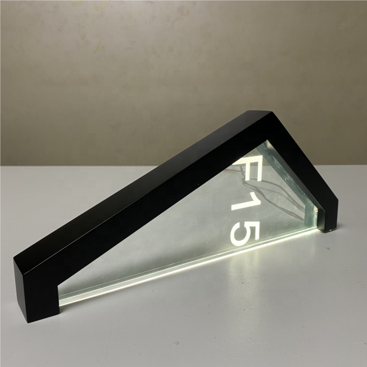 RGB Neon Numbers Signs Standing and Hanging Indent Outdoor Number Sign ...