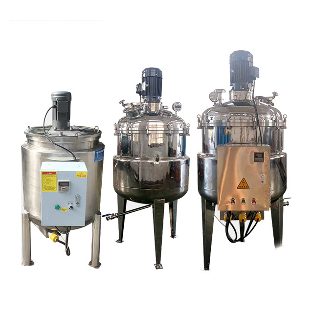 2000 Liter Electric Heating Mixing Tank Heated Stainless Steel Tank ...