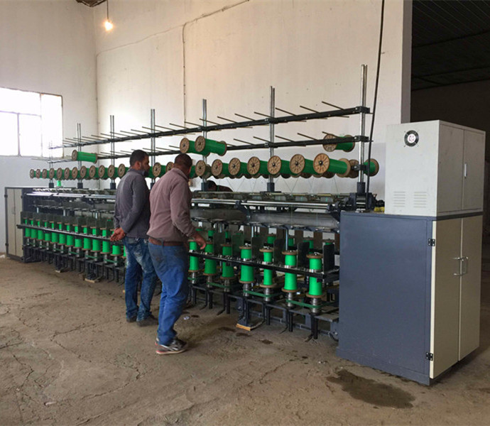 High output High Speed DTY POY HDY FDY Chemical Fiber Twisting Machine ...