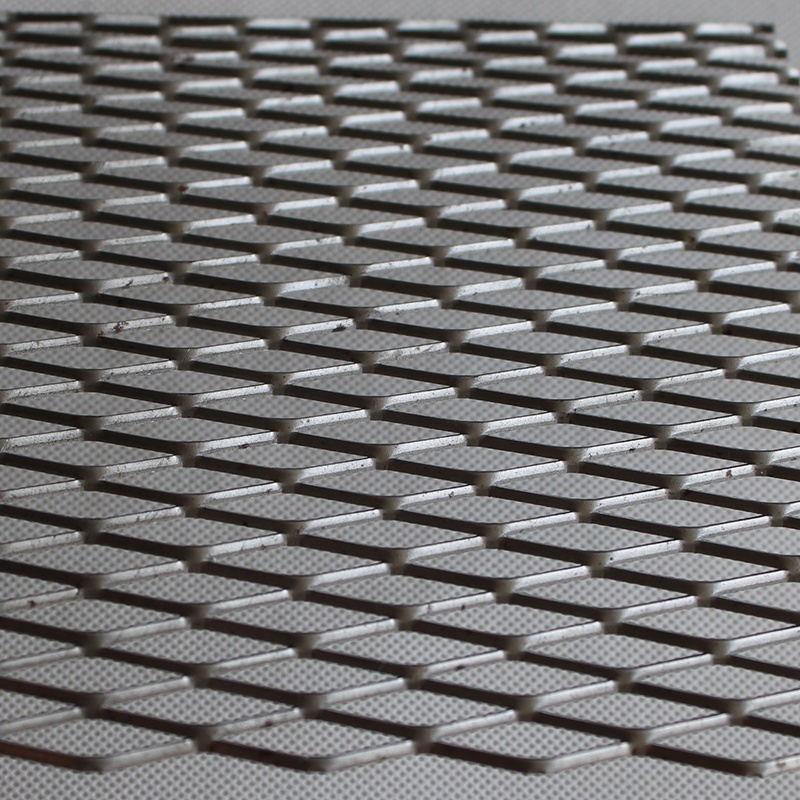 Pvc Coated PVDF Coated Platform Expanded Metal Mesh Fence Grating ...