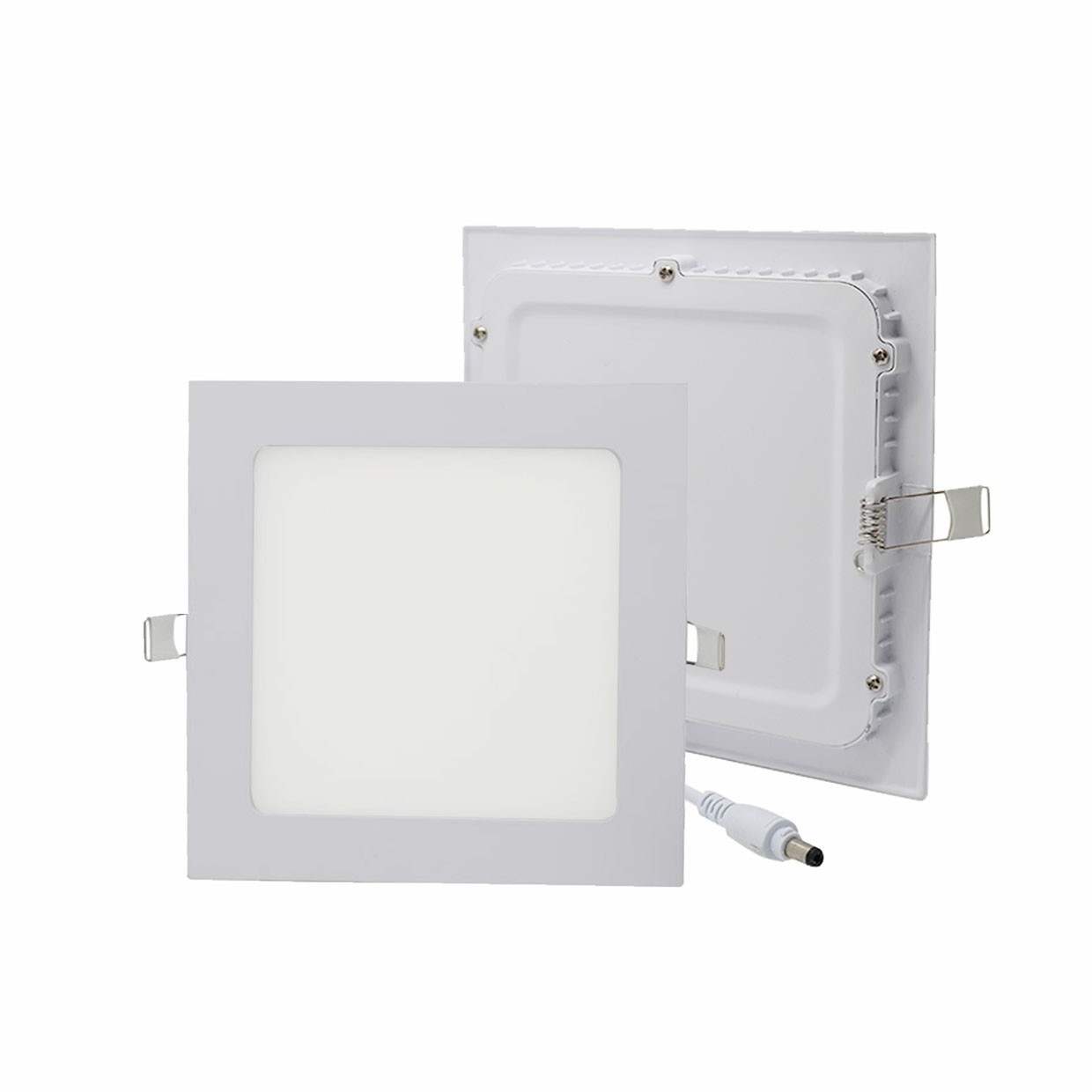 24W ceiling square slim LED recessed light panel for home office ...