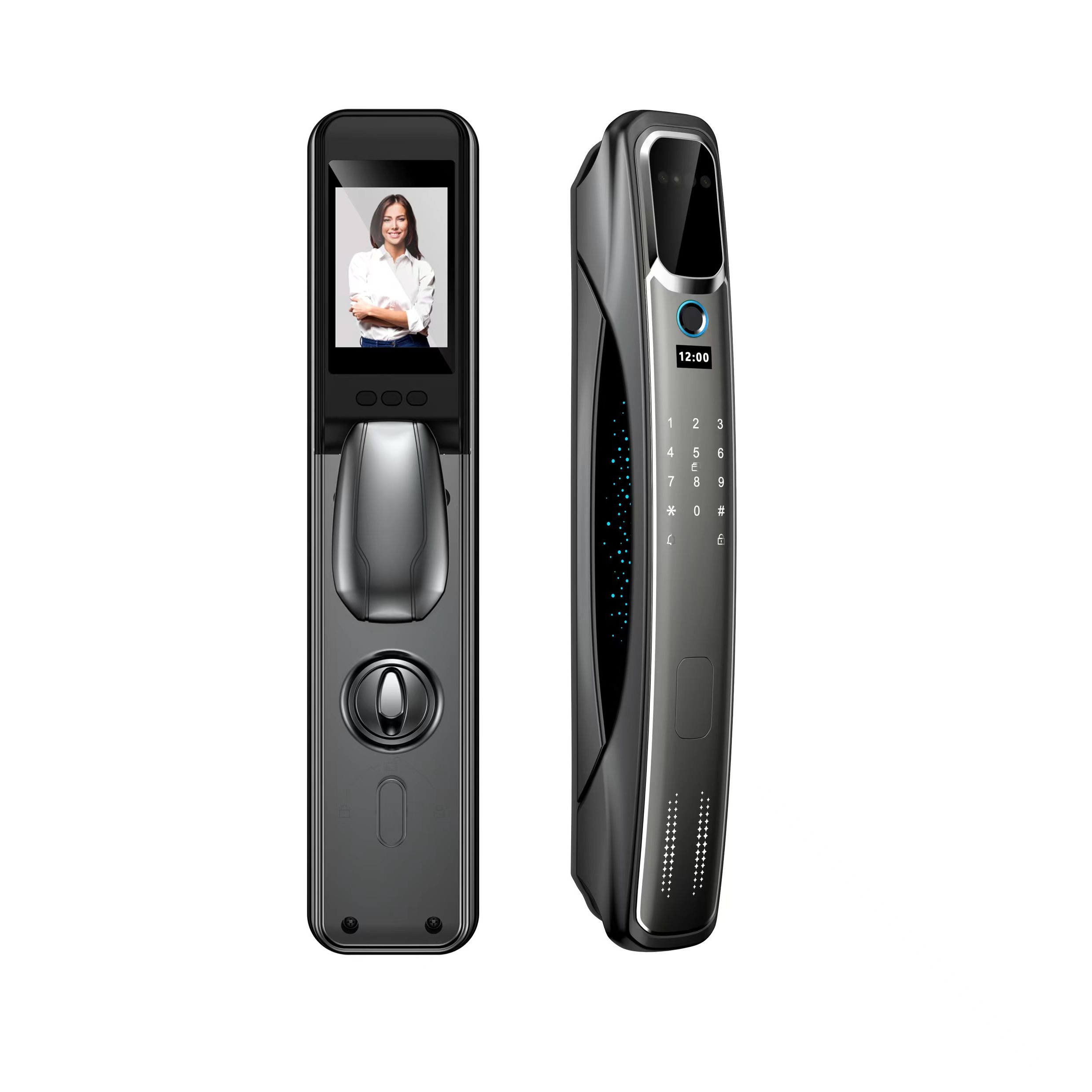 USmart Go App WIFI 3D Face Recognition Fingerprint Biometric Unlock ...