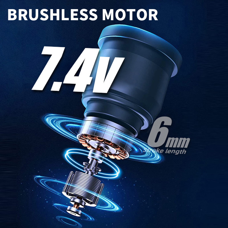 Massage Gun Compression Massager Portable Machine Mini Professional ...