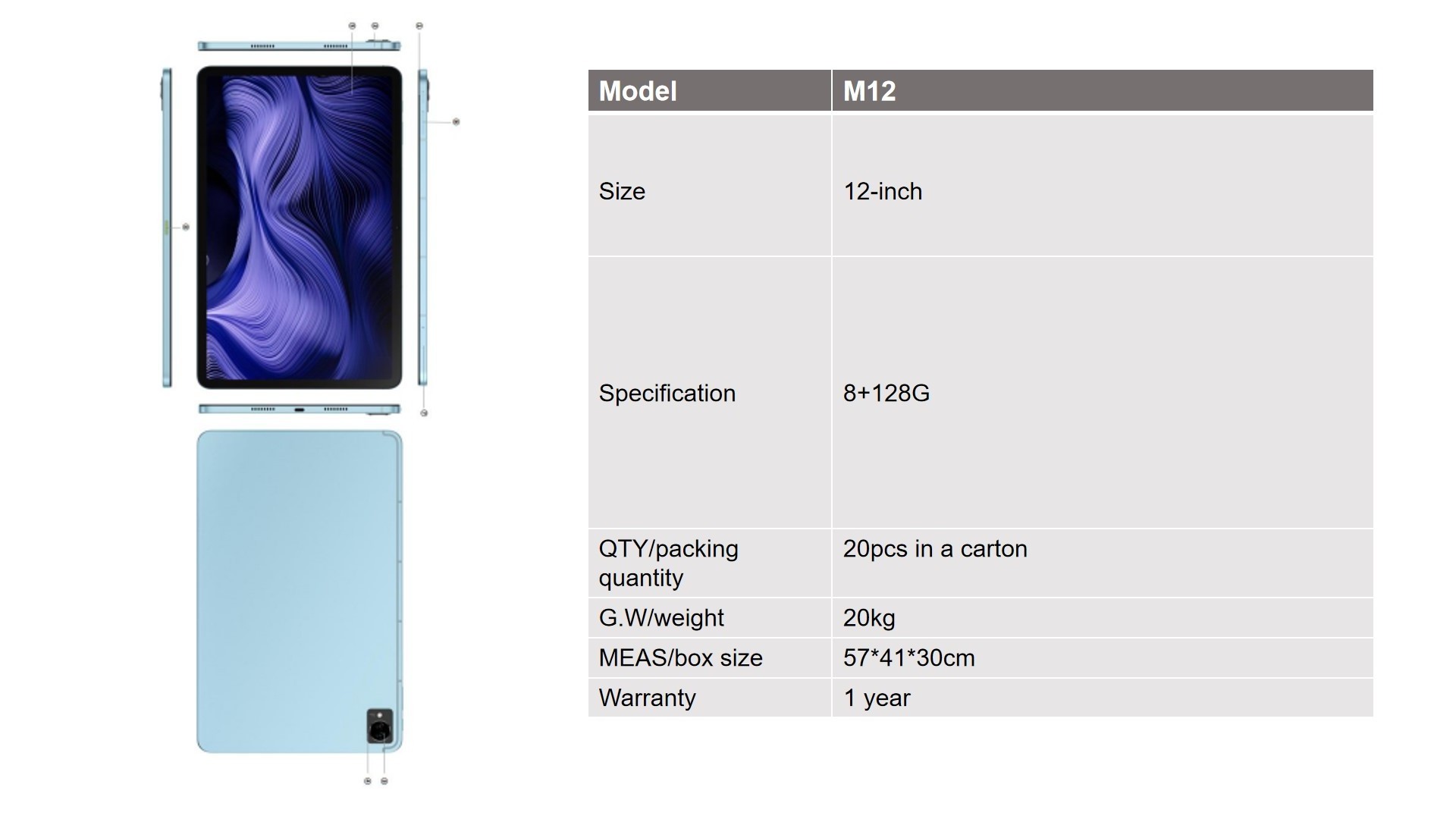Custom Tablets 14 Inches Android 5g PC Tablette Sans Camera Touch ...