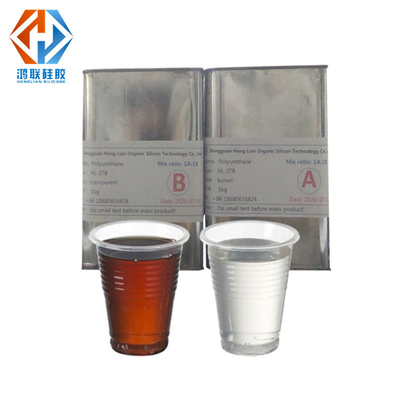 AB polyurethane resin make prototype mold for casting silicone liquid ...