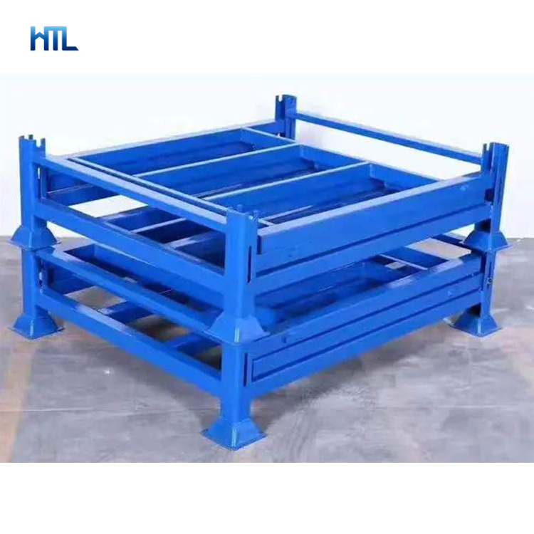 HML powder coated heavy duty storage metal foldable stack rack for ...