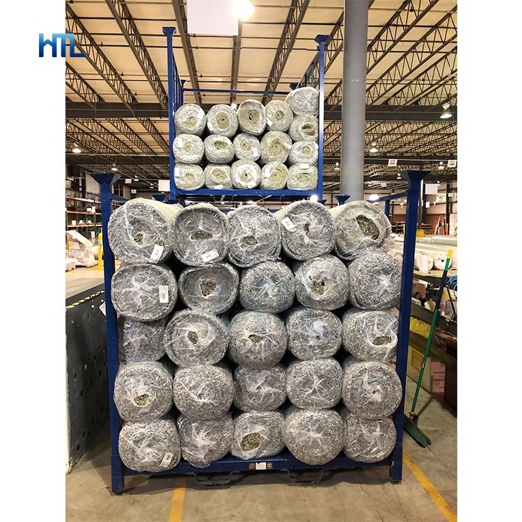 HML powder coated heavy duty storage metal foldable stack rack for ...