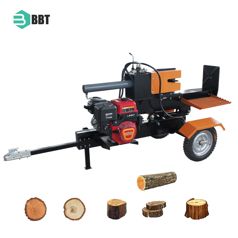Electric Wood Splitting Machine Hydraulic Cutting Firewood Processor ...