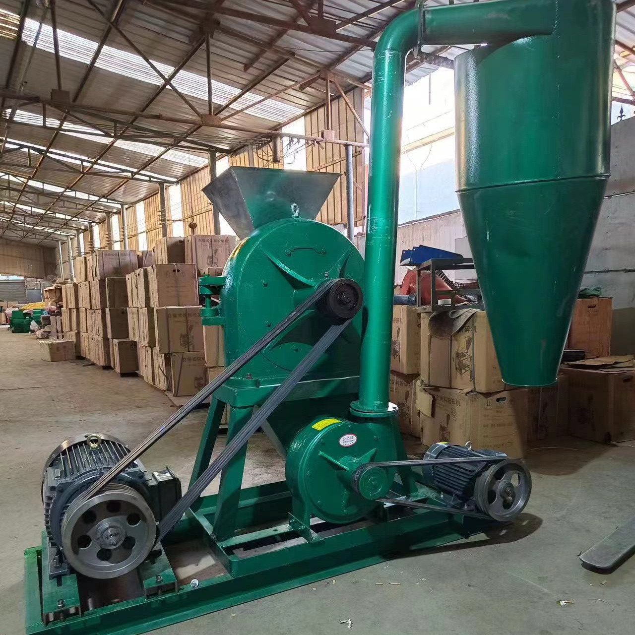 Self Suction Corn Cob Grinder Coffee Beans Grinding Machine Self ...