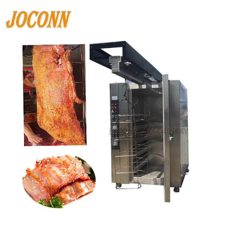 rotary gas pig roasting oven / commercial duck roaster oven rotary ...