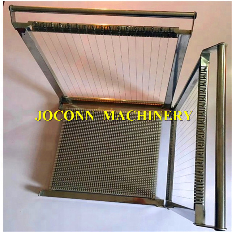 desktop 10mm chocolate bar cutting machine/ rice cake cutter machine ...