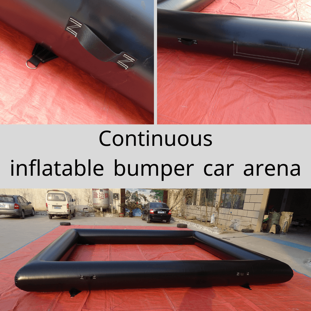 Inflatable Go Kart Track Bumper Car Arena Field Inflatable Arena Safe ...