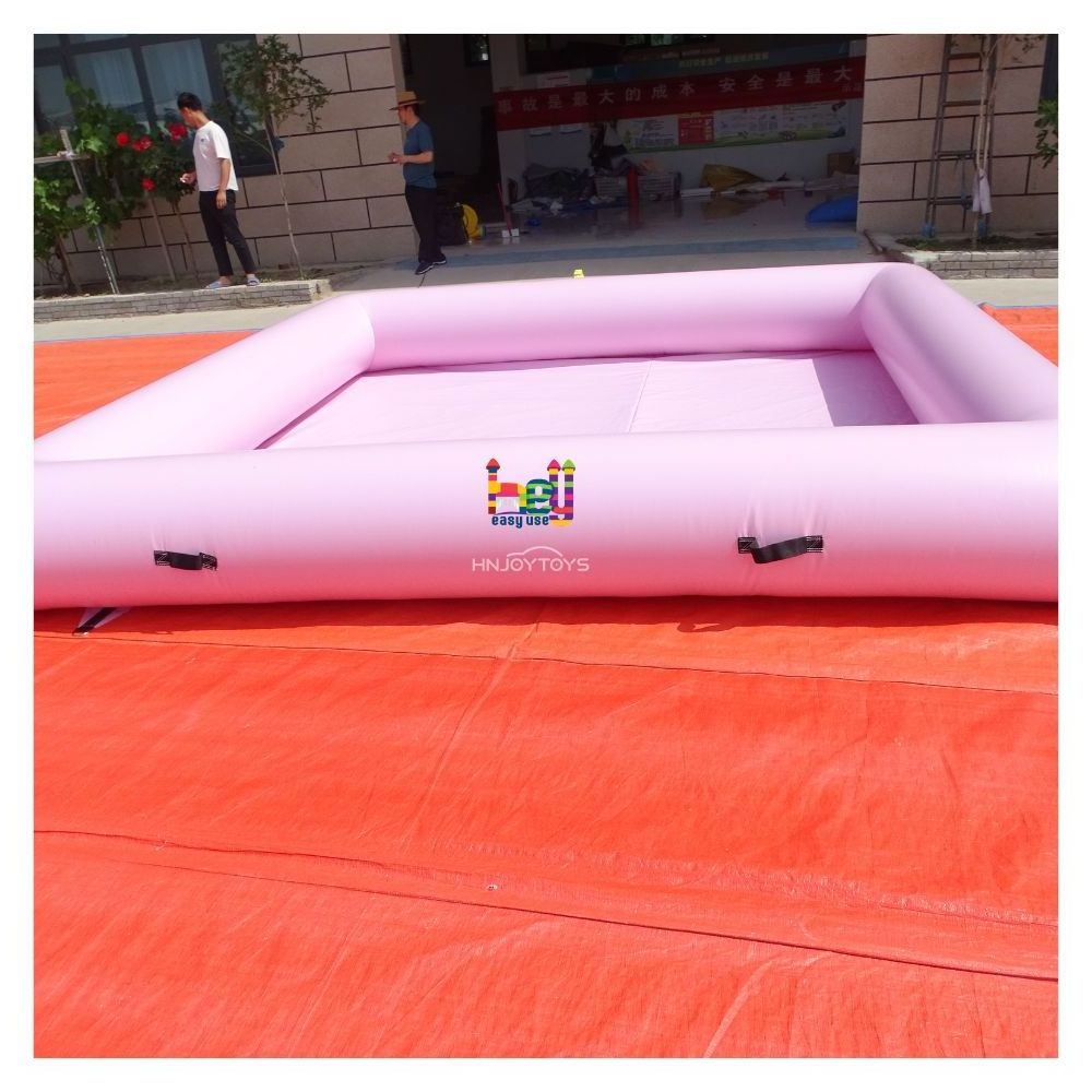 Amusement park bumper cars pink inflatable perimeter commercial PVC ...
