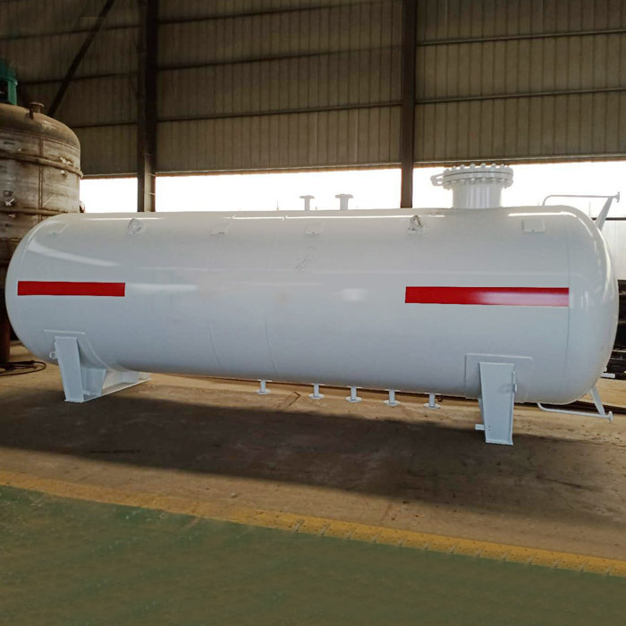 LPG aboveground gas storage tank 10m3 Horizontal type cooking ...