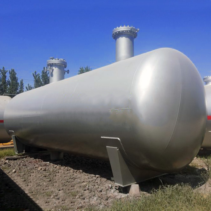 LPG aboveground gas storage tank 10m3 Horizontal type cooking ...