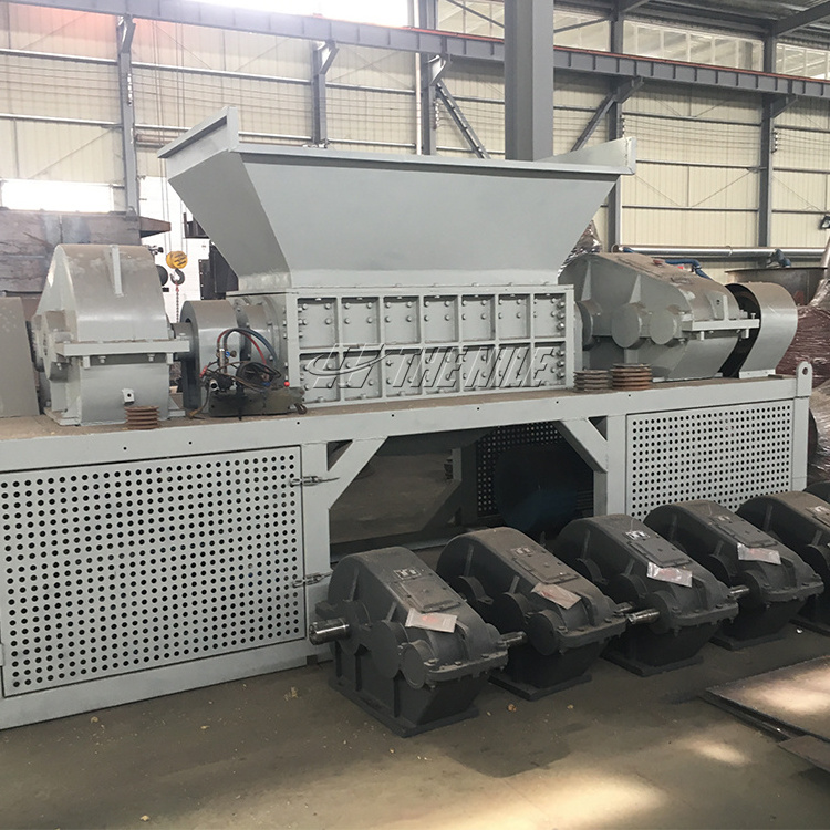 Top Brand Double Type Shredder Scrap Industrial Portable Truck Tire ...