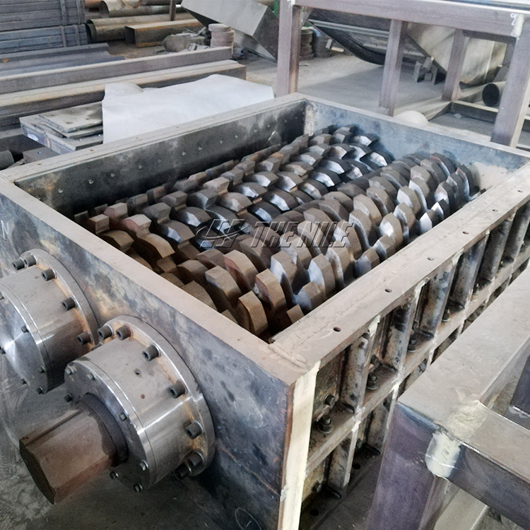 Top Brand Double Type Shredder Scrap Industrial Portable Truck Tire ...