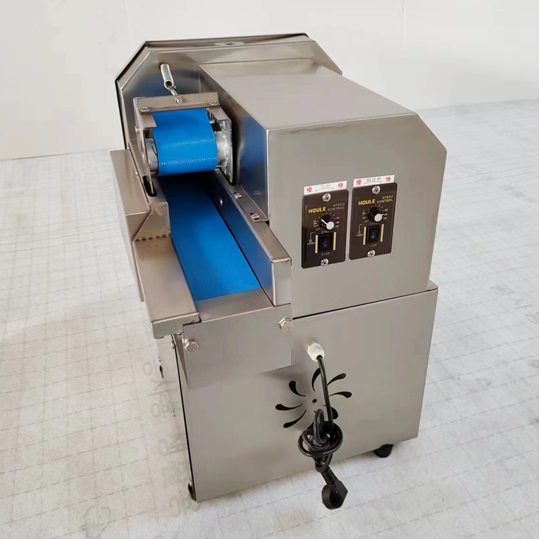 Automatic Electric Fruit Green Leafy Vegetable Shredder Cutter Pepper ...