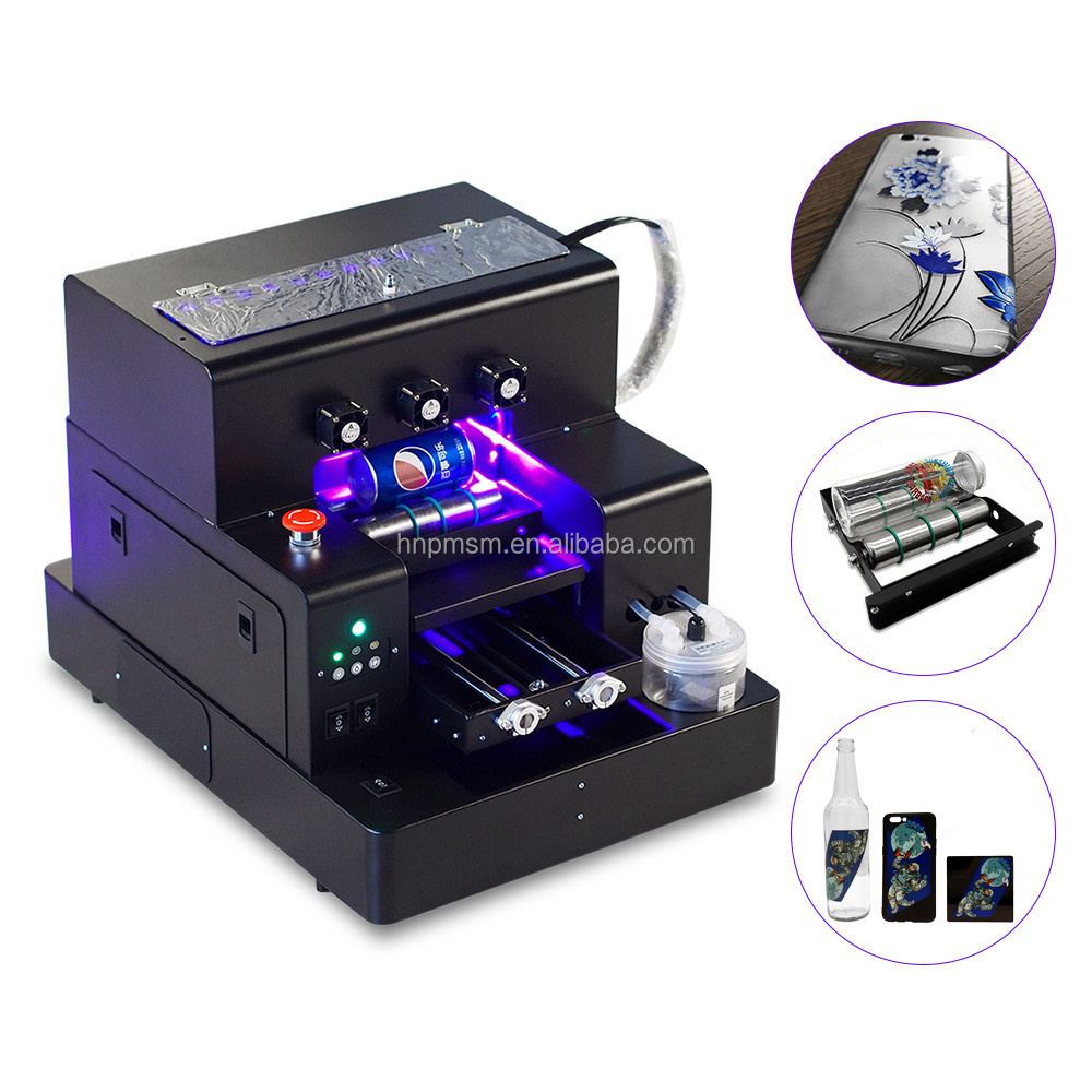 Good Quality Uv Curing Inkjet Flatbed Printer Low Budget Zippo Lighter ...