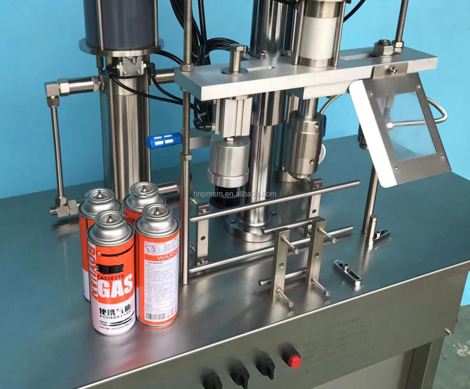 Multifunctional Aerosol Can Spray Paint Filling Machine Manual Nasal ...