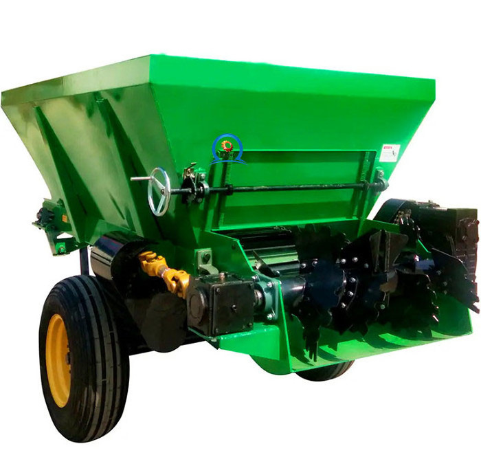 hot sale 2.5tons multifunctional tumbril fertilizer sand salt spreader dung cart manure cart ...